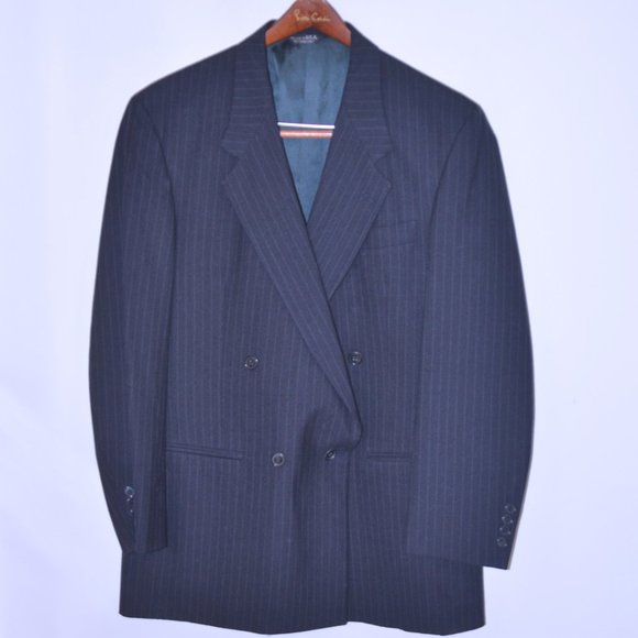 Bert Pulitzer | Suits & Blazers | Bert Pulitzer Navy Blue Wool Suit 42r ...